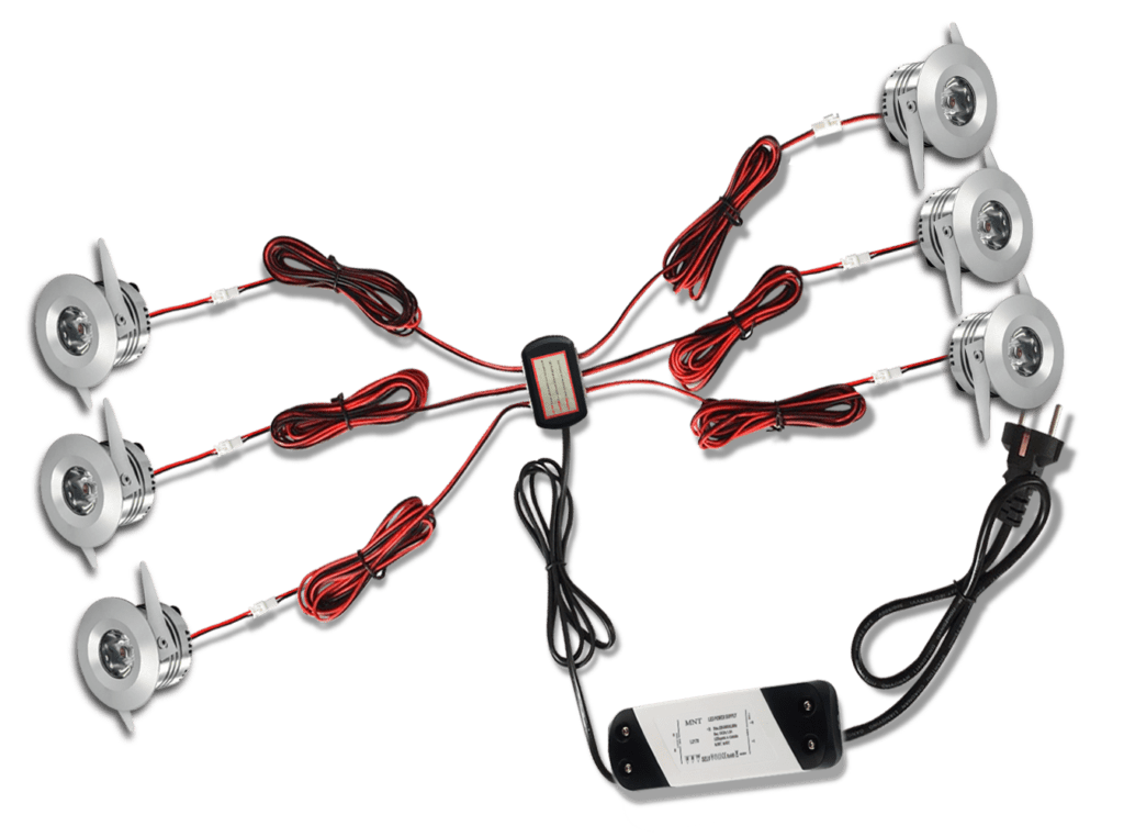 3W LED Downlight Kits-RF remote control – Wholesale Mini LED Light Kits ...